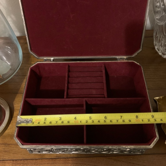 Godinger | Storage & Organization | Vintage Godinger Silver Plated Red ...